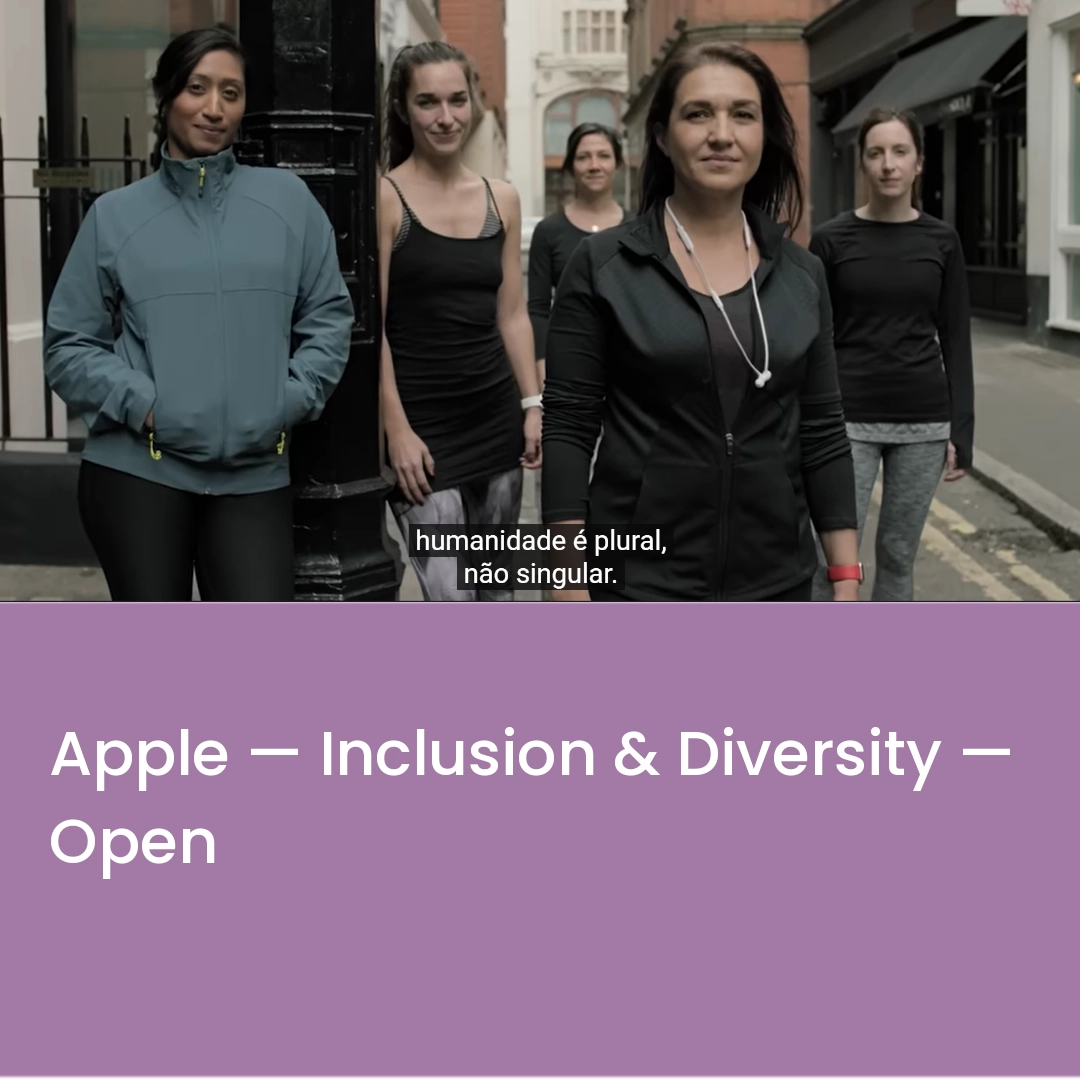 Apple — Inclusion & Diversity — Open